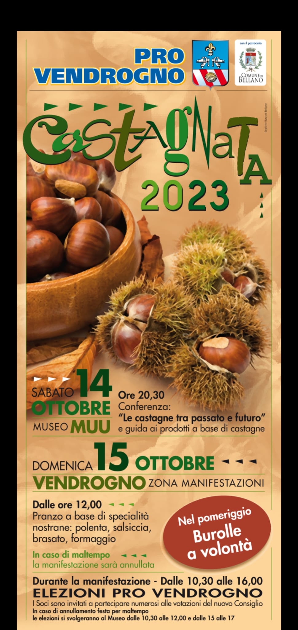 Castagnata a Vendrogno | Discovering Bellano